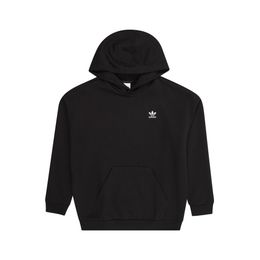adidas originals Sweatshirt 'LOOSE HOODIE' Jungen Gr&ouml;&szlig;e 128 schwarz / wei&szlig;