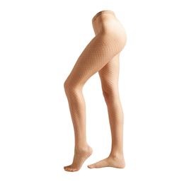 CALZEDONIA Feinstrumpfhose Damen Gr&ouml;&szlig;e M/L hellbeige