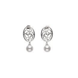 NAEMI Ohrringe Damen Gr&ouml;&szlig;e One Size silber / perlwei&szlig;