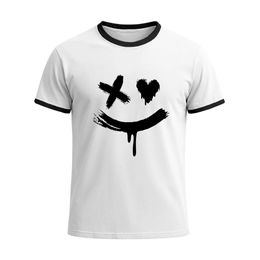 Neverless Shirt 'Creepy Smile' Herren Gr&ouml;&szlig;e S wei&szlig;