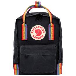 Fj&auml;llr&auml;ven Fj&auml;llr&auml;ven Kanken Rainbow Mini City Rucksack 28 cm Herren Gr&ouml;&szlig;e One Size rot / schwarz
