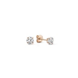 Isabel Bernard Ohrringe Damen Gr&ouml;&szlig;e One Size rosegold / transparent