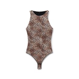 Tezenis Shirt Bodysuit female size L Brown / Black