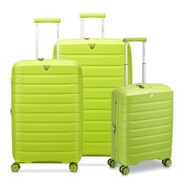 Roncato Suitcase Set 'B-Flying' male size One size Neon green