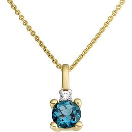 Firetti Anh&auml;nger Damen Gr&ouml;&szlig;e One Size blau / gold