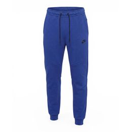 Nike Sportswear Pants 'Tech Fleece' male size 38 Gentian