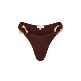 Moda Minx Bikinihose 'Scrunch' Damen Gr&ouml;&szlig;e XS braun