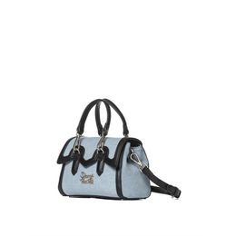 Secret Pon Pon Handtasche Damen Gr&ouml;&szlig;e One Size himmelblau / schwarz