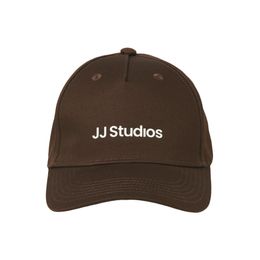 Jack & Jones JACK & JONES Cap female size 55/60 Chocolate / White