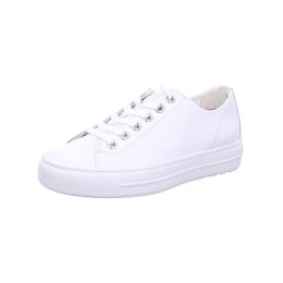 Paul Green Athletic Lace-Up Shoes 'Sneaker Damen 5704 017 Echtleder in wei&szlig;' male size 39 White