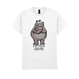 Bad Nature Shirt 'Bad Nature Bear T-Shirt' Herren Gr&ouml;&szlig;e L wei&szlig;