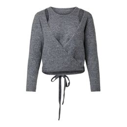 Pieces Pullover 'PCMAJI' Damen Gr&ouml;&szlig;e XL grau