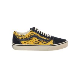 Vans Sportlicher Schn&uuml;rschuh 'OLD SKOOL BLACK / YELLOW' Herren Gr&ouml;&szlig;e 42 bunt