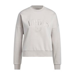 adidas Sportswear Sportsweatshirt 'COZY HOLIDAY GRAPHIC' Damen Gr&ouml;&szlig;e XS/S silbergrau