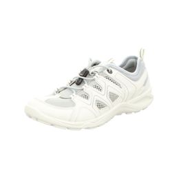 Ecco Sneakers 'Schn&uuml;rschuh Damen 825773/54696 Echtleder in wei&szlig;' female size 42 White