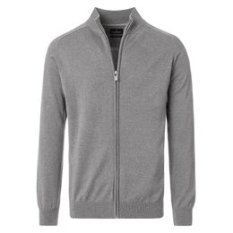 Casamoda Strickjacke 'Basic' Herren Gr&ouml;&szlig;e XXXL hellgrau