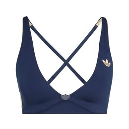 adidas Performance adidas Originals Sport-BH, leichter Halt Damen Gr&ouml;&szlig;e S dunkelblau / naturwei&szlig;