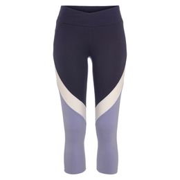 active by Lascana Lascana Active Sporthose Damen Gr&ouml;&szlig;e XS helllila / dunkellila / wei&szlig;