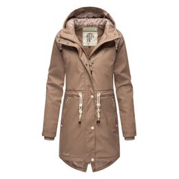 Navahoo Damen Regenjacke Flower of Ocean &ndash; Stylisch & Wasserdicht
