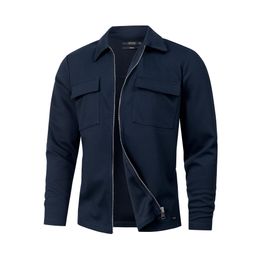 INDICODE JEANS Between-Season Jacket 'Nezzo' male size M Navy