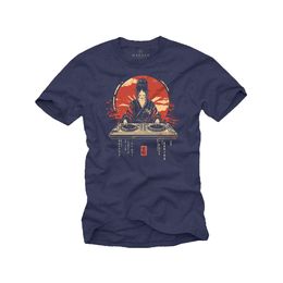 Makaya Shirt 'D-Jane' Herren Gr&ouml;&szlig;e 4XL blau