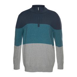 Man's World Sweatshirt Herren Gr&ouml;&szlig;e L navy / grau / petrol
