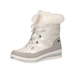 Caprice Lace-Up Boots female size 40 Smoke grey / White