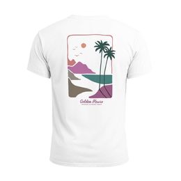Neverless Shirt 'Golden Hours' Herren Gr&ouml;&szlig;e XS wei&szlig;