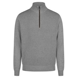 Redmond Pullover 'Basic' Herren Gr&ouml;&szlig;e M hellgrau