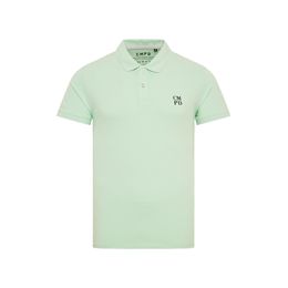 CMPD Poloshirt Kurzarm aus Pikee Herren Gr&ouml;&szlig;e S mint