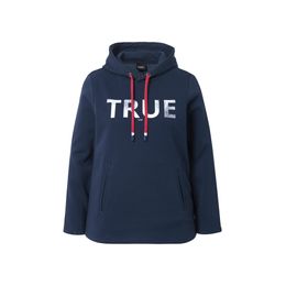 Ulla Popken Sweatshirt female size M/L marine blue / Red / White