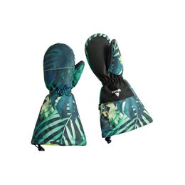 WeeDo Fausthandschuhe 'Cosmo Dschungel' Jungen Gr&ouml;&szlig;e XXXS gr&uuml;n / petrol / pastellgr&uuml;n / schwarz