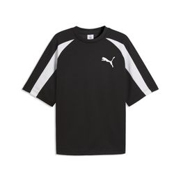 Puma Funktionsshirt 'T7 Big Cat' Herren Gr&ouml;&szlig;e XS schwarz / wei&szlig;