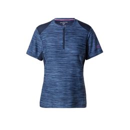 Endurance Sportshirt 'Marimba' Damen Gr&ouml;&szlig;e L blau / navy / grau