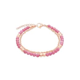 S.oliver Armband Damen Gr&ouml;&szlig;e One Size rosegold / rosa