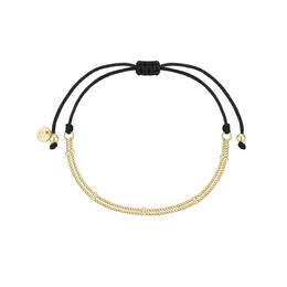 Glanzst&uuml;cke M&uuml;nchen Armband Damen Gr&ouml;&szlig;e One Size goldgelb / schwarz