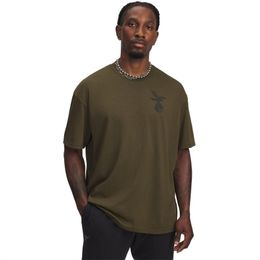 Under Armour - "Project Rock" T-Shirt f&uuml;r Herren (Gr&uuml;n)