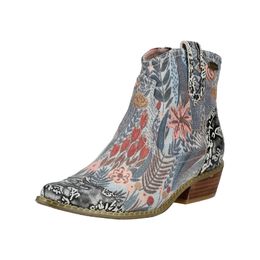 Laura Vita Ankle Boots female size 36 Blue / Grey / Red