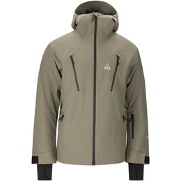 SOS Sportjacke 'La Thule' Herren Gr&ouml;&szlig;e M stone / schwarz