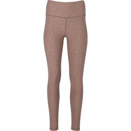 ENDURANCE ATHLECIA Athlecia Tights 'Alma' Damen Gr&ouml;&szlig;e XXXL taupe