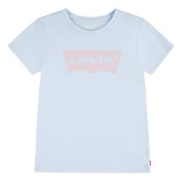 Levi's Kids T-Shirt M&auml;dchen Gr&ouml;&szlig;e 128 rosa / wei&szlig;