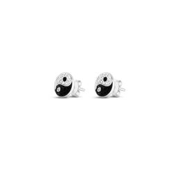Ars-argenti Ohrringe 'YIN & BLING' Damen Gr&ouml;&szlig;e One Size silber