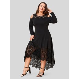 Lapaplus Kleid 'Women Dress' Damen Gr&ouml;&szlig;e 46 schwarz Sommerkleid