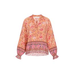 Gaya Bluse 'Fashion Look' Damen Gr&ouml;&szlig;e XL orange / koralle / rosa / dunkelrot
