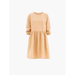 Amourlinen Kleid 'Sofia' Damen Gr&ouml;&szlig;e 40 senf Sommerkleid