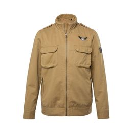 Men Plus &Uuml;bergangsjacke Herren Gr&ouml;&szlig;e 5XL camel Sommerjacke