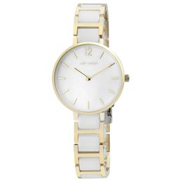 Just Watch Analog Watch 'Salom&eacute;, goldfarbig, 3 ATM' female size One size White