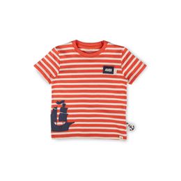 Sigikid Shirt 'T-Shirt Ahoi Little Pirate' Jungen Gr&ouml;&szlig;e 104 rot