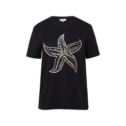 s.Oliver Shirt female size XL Yellow / Red / Black / White