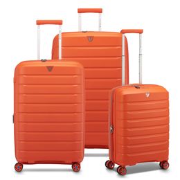 Roncato Suitcase Set male size One size Neon orange